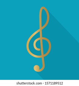 Treble Clef Logo Vector Eps 10: เวกเตอร์สต็อก (ปลอดค่าลิขสิทธิ์ ...
