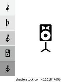 Treble Icon Collection 6 Treble Filled Stock Vector (Royalty Free ...
