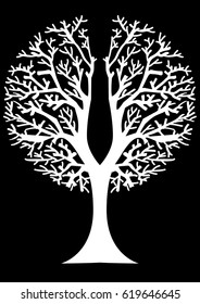 Tree 3d Woods Stage Props Stock Vector (Royalty Free) 619646645 ...