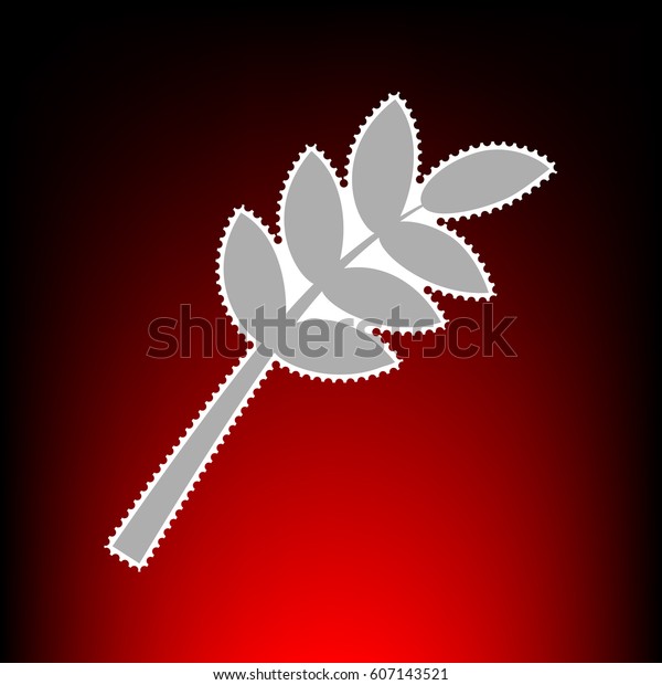 Tree Branch Sign Postage Stam Old Stock Vector (Royalty Free) 607143521 ...