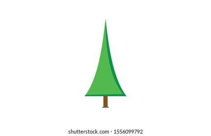 Tree Cartoon Park Forest Logo Vector Stock Vector (Royalty Free ...