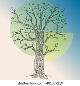 Tree Go Green Design Template Vector Stock Vector (Royalty Free ...