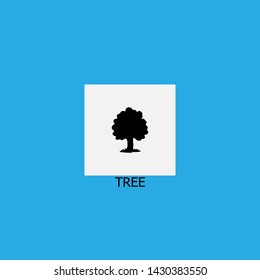 Tree Icon Sign Signifier Vector Stock Vector (Royalty Free) 1430383550 ...