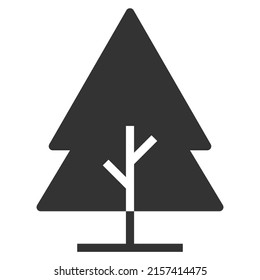 Tree Icon Vector Illustration Wood Stock Vector (Royalty Free ...
