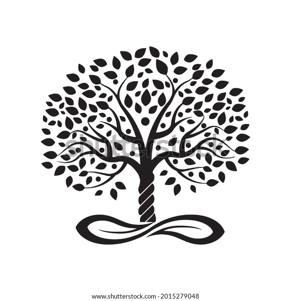 Tree Illustration Logo Company Stock Vector (Royalty Free) 2015279048 ...