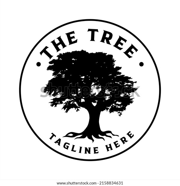 Tree Logo Company Logo Design Idea: เวกเตอร์สต็อก (ปลอดค่าลิขสิทธิ์ ...