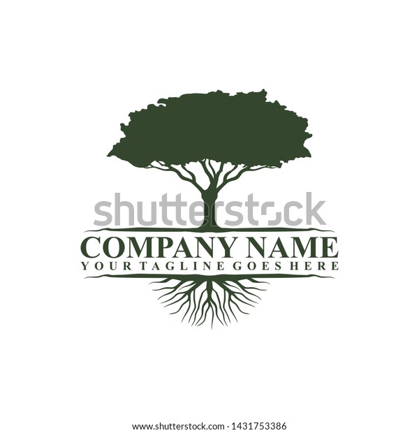 Tree Logo Design Tree Life Logo Stock Vector (Royalty Free) 1431753386 ...