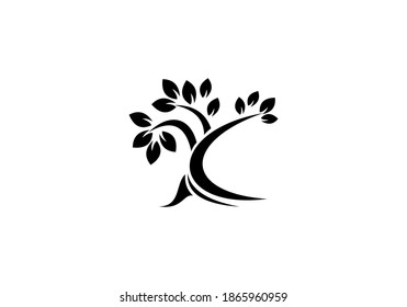 Illustration Womans Face Conjunction Tree Stock Vector (Royalty Free ...