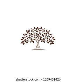 Tree Wood Logo Stock Vector (Royalty Free) 1269451426 | Shutterstock