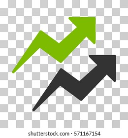 Trends Icon Vector Illustration Style Flat Stock Vector (Royalty Free ...