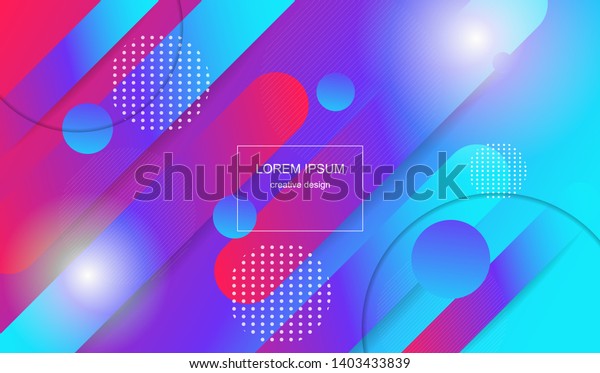 Trendy Background Deep Gradients Vibrant Colors Stock Vector (Royalty ...