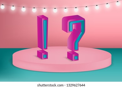 536 Pastel exclamation Images, Stock Photos & Vectors | Shutterstock