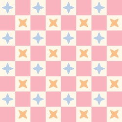 Baby Pink And Blue Gingham Paper Free Stock Photo - Public Domain Pictures