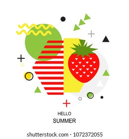 7,989 Geometric strawberry Images, Stock Photos & Vectors | Shutterstock