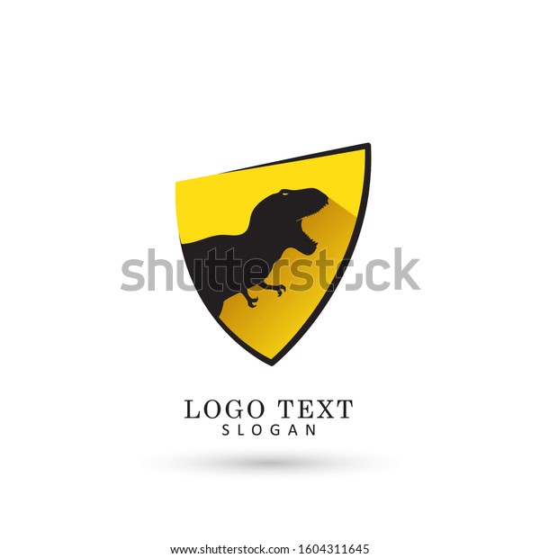 Trex Dinosaur Logo Symbol Icon Vector Stock Vector (Royalty Free ...