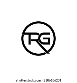 Trg Letter Monogram Logo Design Vector Stock Vector (Royalty Free ...