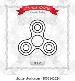 Tri Spinner Icon Stock Vector (Royalty Free) 1055141624 | Shutterstock