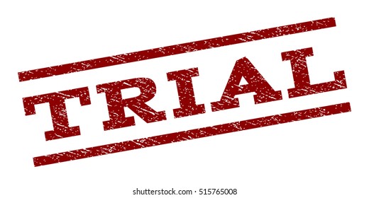 Trial Watermark Stamp Text Caption Between Stock Vector (Royalty Free ...