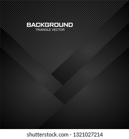 Triangle Background Black Color Stock Vector (Royalty Free) 1321027214