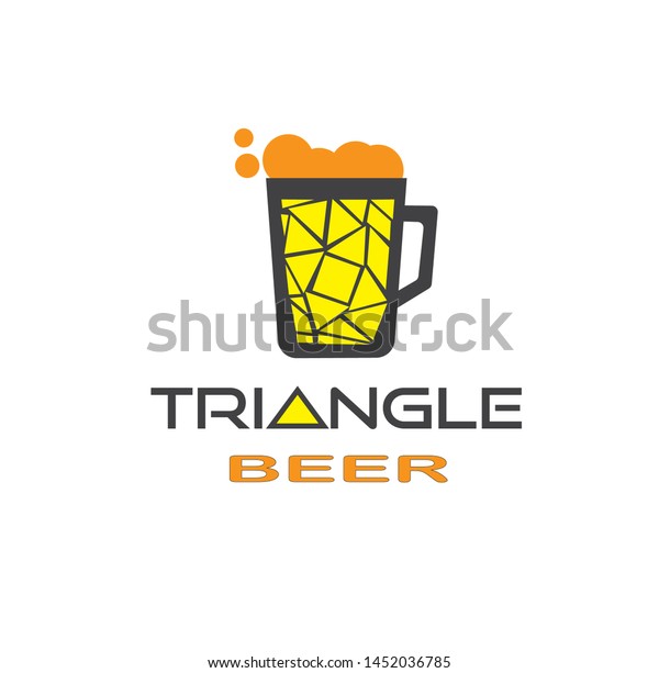Triangle Beer Logo Design Beer Company Stock Vector (Royalty Free ...