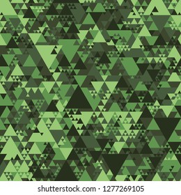 Triangle Camouflage Seamless Pattern Abstract Modern Stock Vector ...