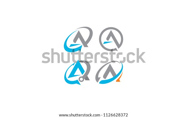 Triangle Communication Technology Logo Icon Vector Stock Vector ...