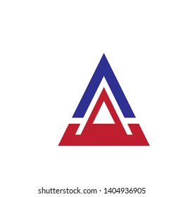 Triangle Company Icon Vector Logo Template Stock Vector (Royalty Free ...
