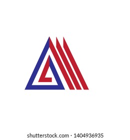 Triangle Company Icon Vector Logo Template Stock Vector (Royalty Free ...