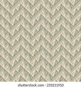 Triangle Contour Chevron Neutral Background Seamless Stock Vector ...