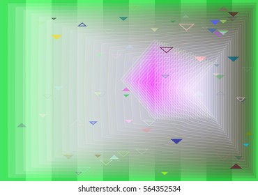 Triangle Design Art Stock Vector (Royalty Free) 564352534 | Shutterstock