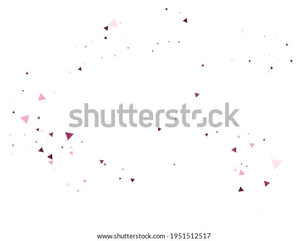Triangle Explosion Confetti Broken Glass Explosive Stock Vector ...