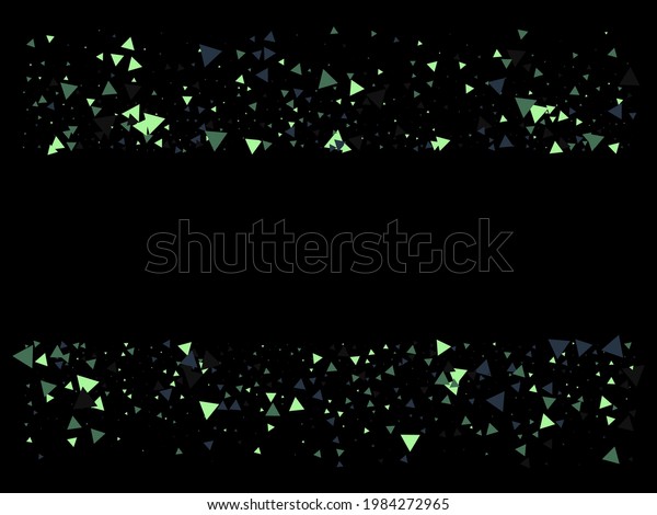 Triangle Explosion Confetti Broken Glass Explosive Stock Vector ...