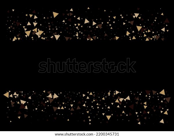 Triangle Explosion Confetti Broken Glass Explosive Stock Vector ...