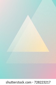 Triangle Fluid Hologram Shapes Gradient Triangles Stock Vector (Royalty ...