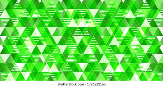 Triangle Green Geometric Eco Background Stock Vector (Royalty Free ...