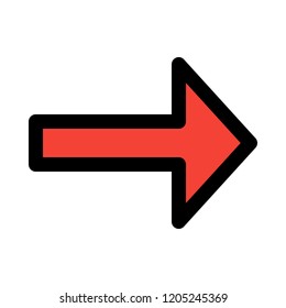 Triangle Head Arrow Stock Vector (Royalty Free) 1205245369 | Shutterstock