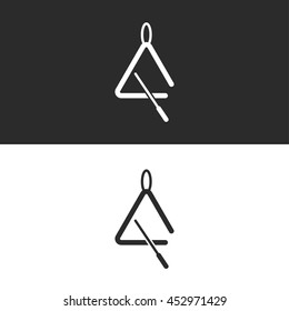 Triangle Instrument Icon Stock Vector (Royalty Free) 452971429 ...