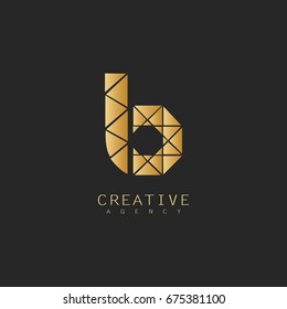 Triangle Letter B Logo Stock Vector (Royalty Free) 675381100 | Shutterstock
