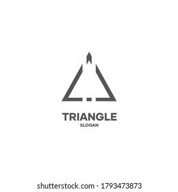 Triangle Logo Icon Design Simple Minimal Stock Vector (Royalty Free ...