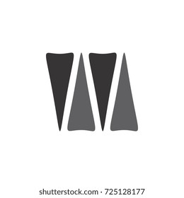 Triangle N Letter Logo Stock Vector (Royalty Free) 725128177 | Shutterstock