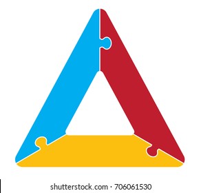 129,064 Triangle puzzle Images, Stock Photos & Vectors | Shutterstock
