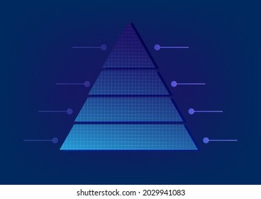 Infographics Hitech Circle Shape Pie Chart Stock Vector (Royalty Free ...