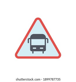 Bus Stop Sign Stock Vector (Royalty Free) 1071372143 | Shutterstock