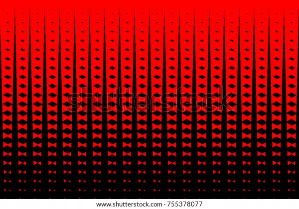 Triangle Square Fade Red Color Black Stock Vector (Royalty Free ...
