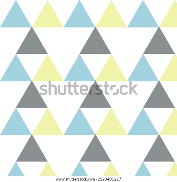 Triangles Pastel Colors Design Wallpaper Posters Stock Vector (Royalty ...