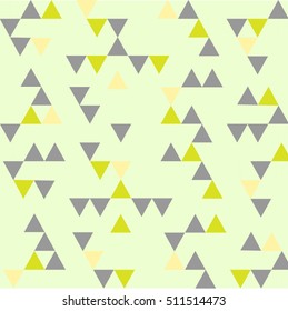 Triangles Pattern Picture Clothes Shirts Example Stock Vector (Royalty ...