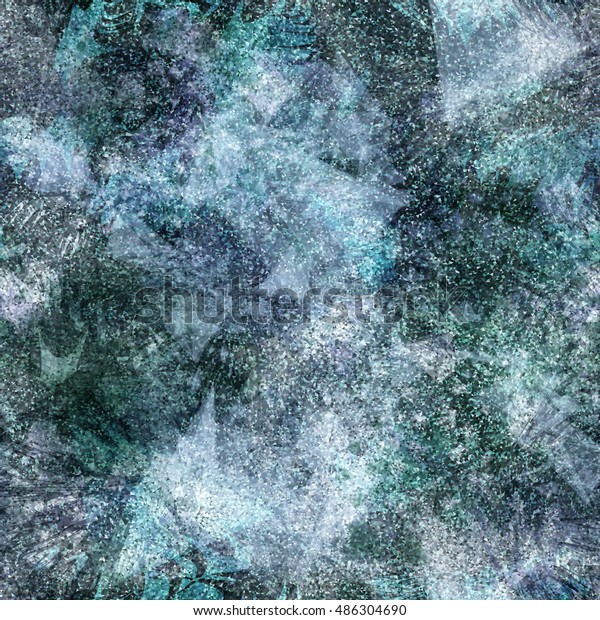 Triangles Shapeless Spots Blue Abstract Seamless Stock Vector (Royalty ...