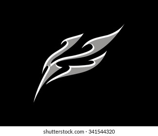 Tribal Abstract Art Simple Stock Vector (Royalty Free) 341544320 ...