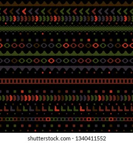Tribal Etnic Surface Seamless Pattern Design Stock Vector (Royalty Free ...
