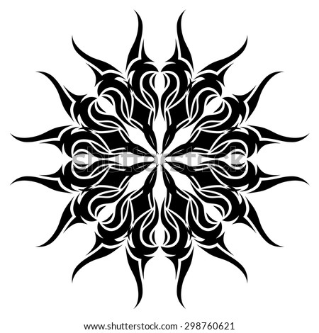 Tribal Mandala Tattoo Vector Designs Sketch Vector de stock (libre de ...